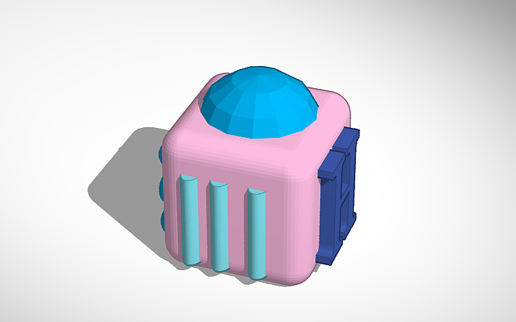 3D design 3-D fidget cube by harshini - Tinkercad