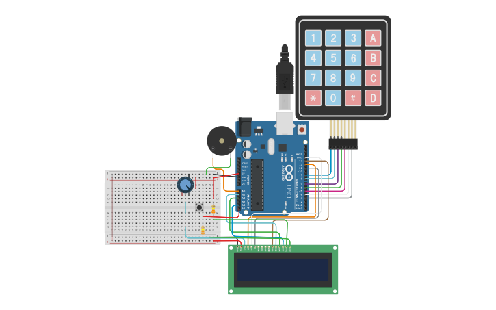 Circuit design Reed switch - Tinkercad