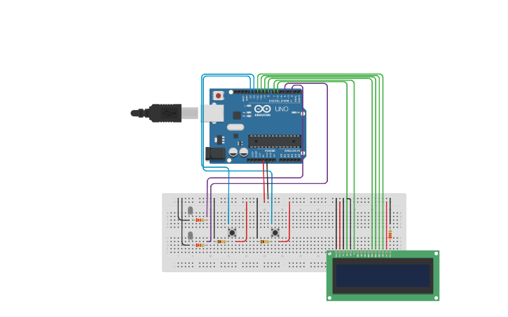 Circuit Design Тема 5 Задача 3 Tinkercad