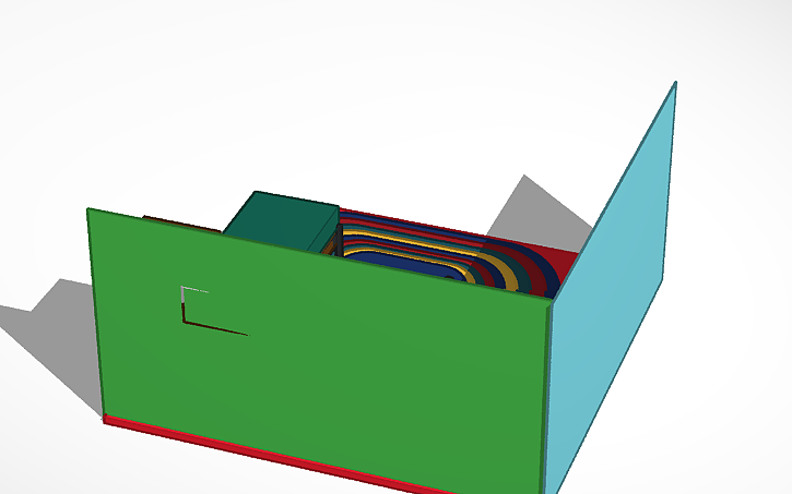 3d Design проект комната Tinkercad