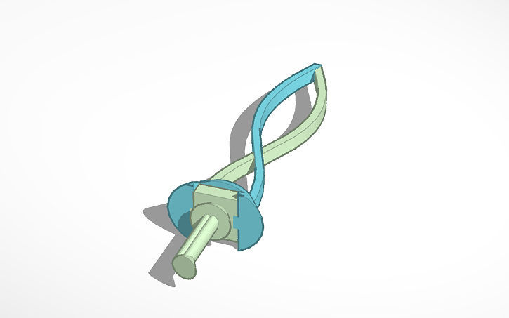3D design Fierce deity sword (Double helix blade) | Tinkercad