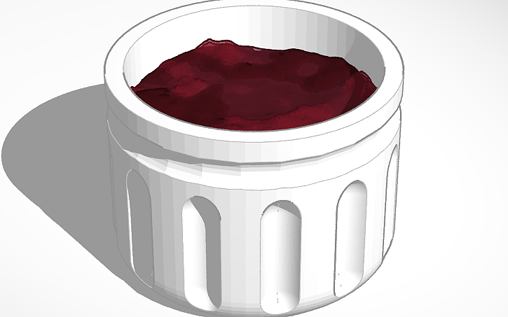 3D design Cranberry Sauce - Tinkercad