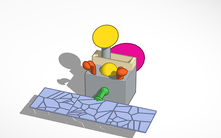 3D design PSLV Rocket model by Awara boi - Tinkercad