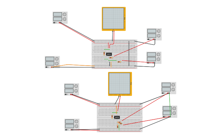Circuit design lab8 - Tinkercad