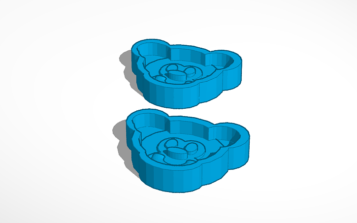 3D design Monkey Cookie Cutter - Tinkercad