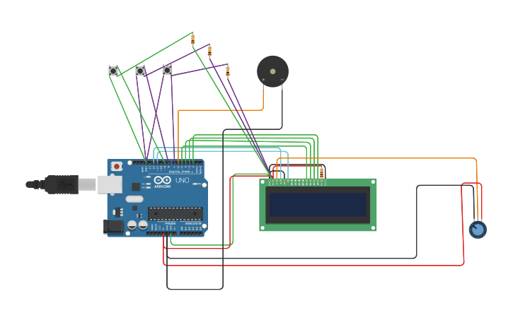 Circuit Design Electronica Tinkercad