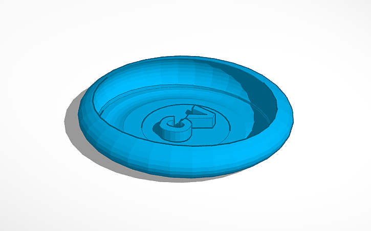 3D design Copy of ConnieV_Tinker Dish | Tinkercad