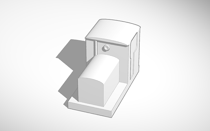 3D design TWR Ruston 48DS Shunter - Tinkercad