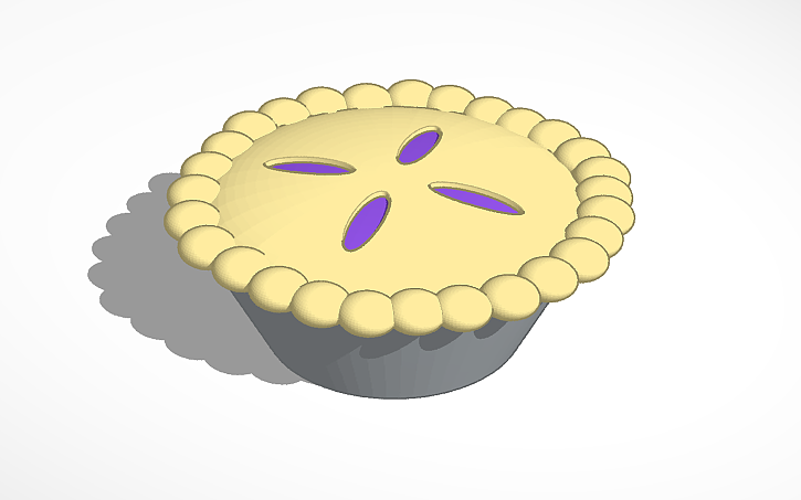 3D design Pie - Tinkercad