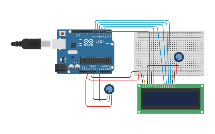 Circuit design shiels - Tinkercad