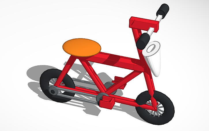 3D design Bicycle - Tinkercad