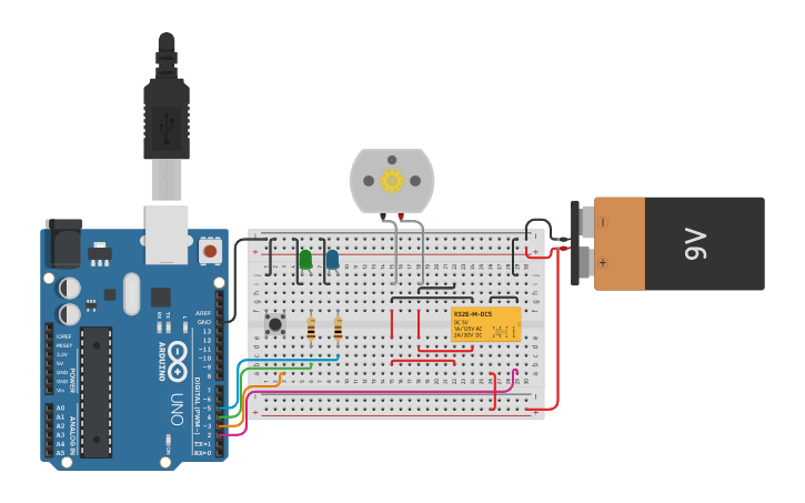 Circuit design CP2-Cloud | Tinkercad