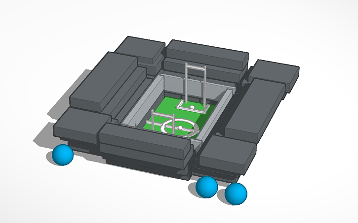 3D design soccer game | Tinkercad