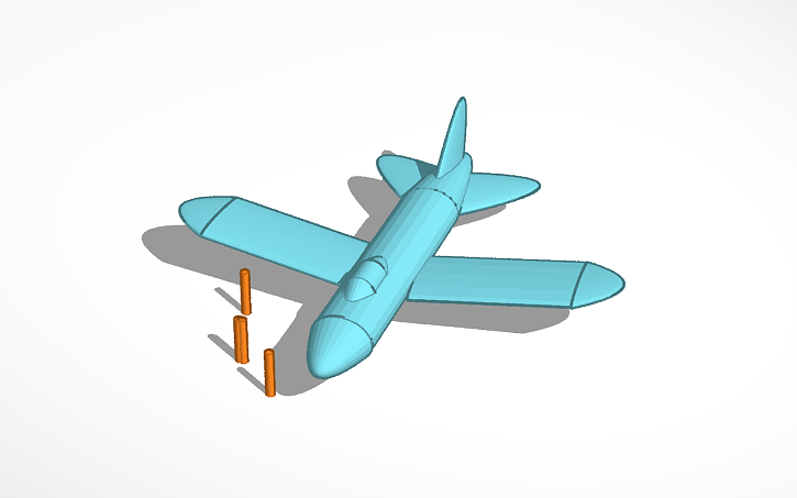 3d Design My First Plane Tinkercad