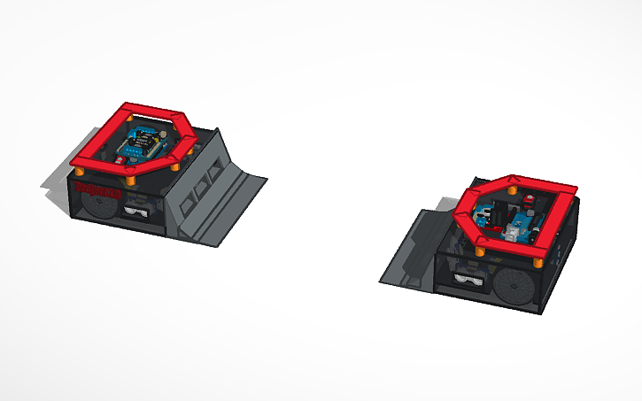 3D design DIY SumoBot V2 BSECE 3-3 - Tinkercad