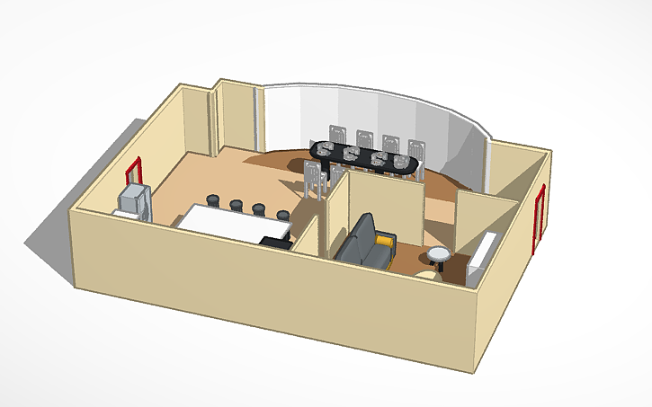 3D design Kitchen - Tinkercad