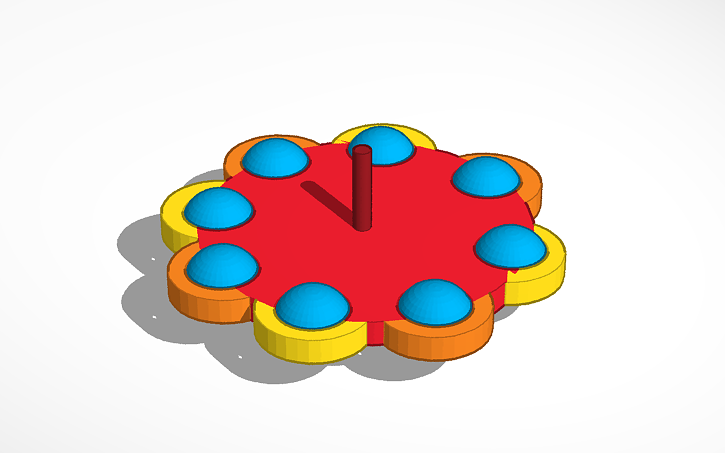 3D design Spinning Top #Spinner | Tinkercad