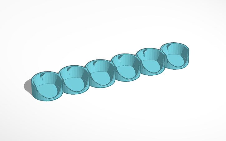3D design Parametric Spice Rack - Tinkercad