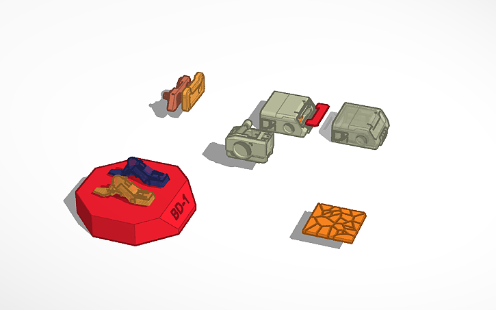3D design Mini BD-1 - Tinkercad