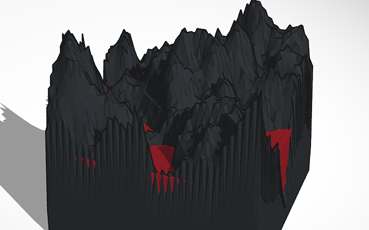 3D design Nightwing kingdom (volcano) | Tinkercad