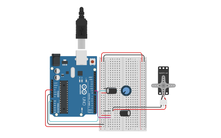 Circuit design Proyecto_5 - Tinkercad