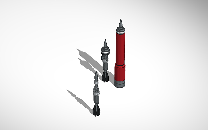 3D design 3BM-70 140MM APFSDS - Tinkercad