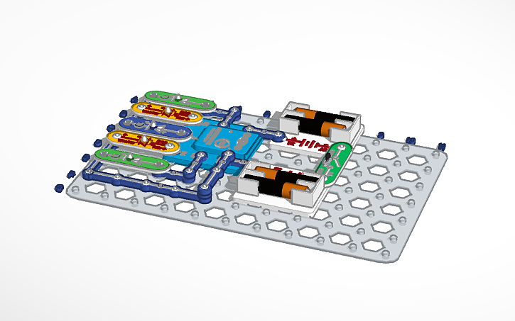 3D design Project #1: Coding Five Lights - Tinkercad