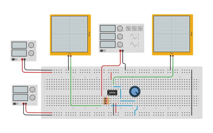 Circuit Design Sumador Tinkercad