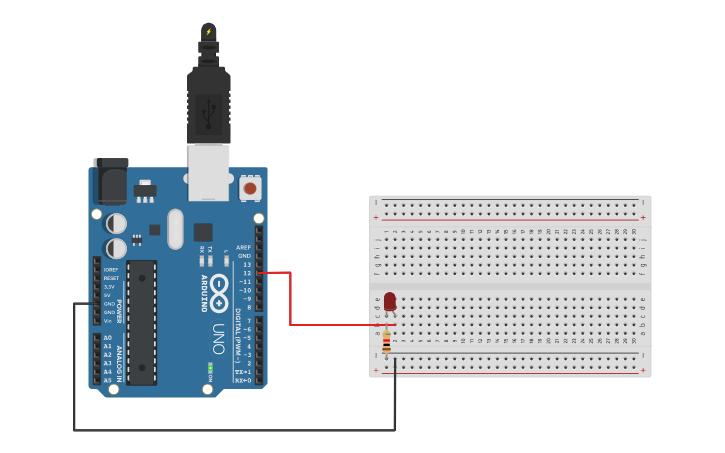 Circuit Design Serial Comm 1 Tinkercad