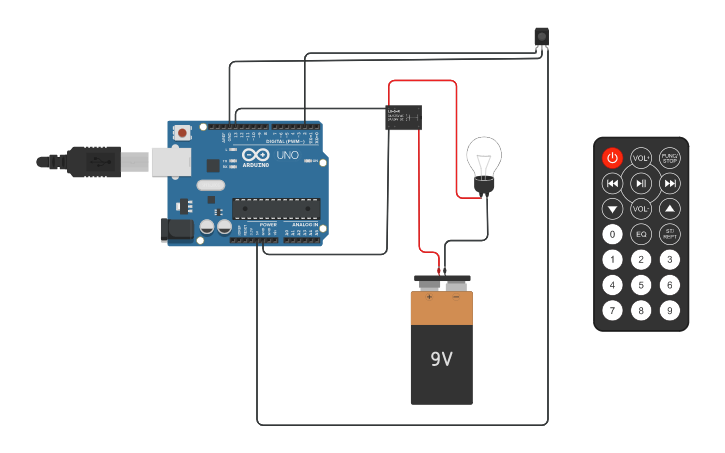 Circuit Design Ir Remote Tinkercad