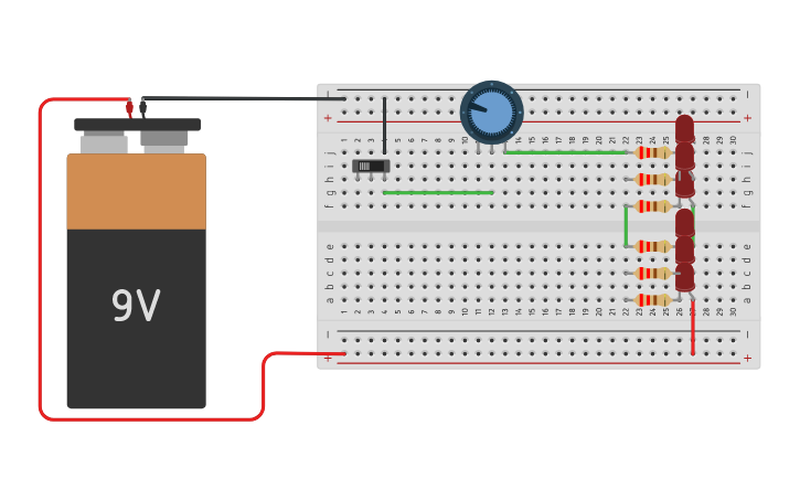 Circuit design Actividad semana 5 - Tinkercad