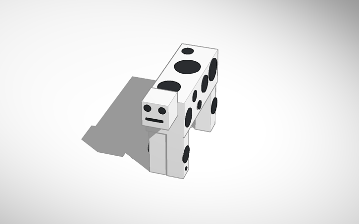 3D design EPIC COW - Tinkercad