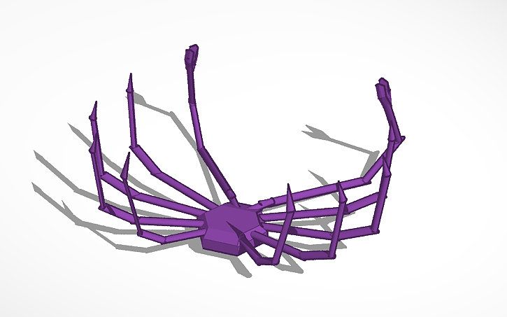 3D design 3D Model Spider Crab Print - Tinkercad