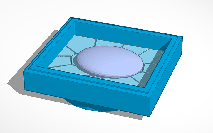 3D design Soap Dish Design | Tinkercad