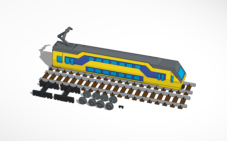 3D design train - Tinkercad