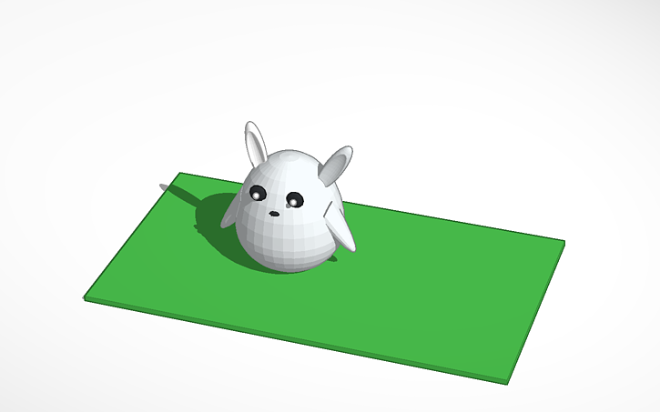 3D design Totoro - Tinkercad