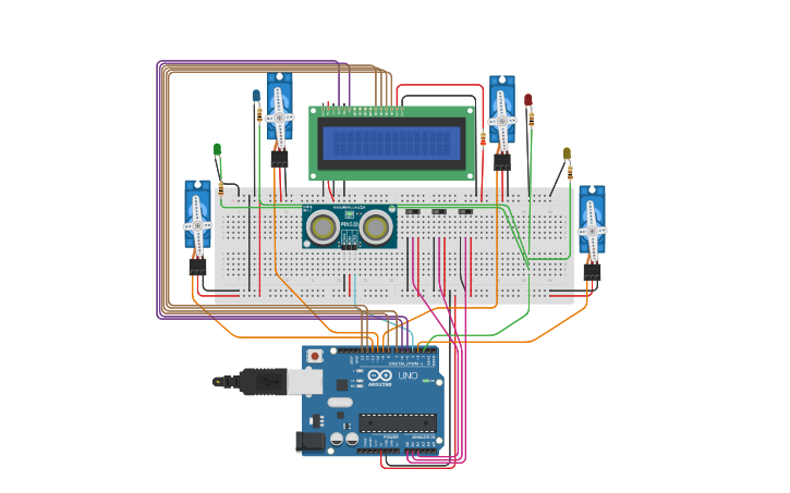 Circuit design Alien Showdown | Tinkercad