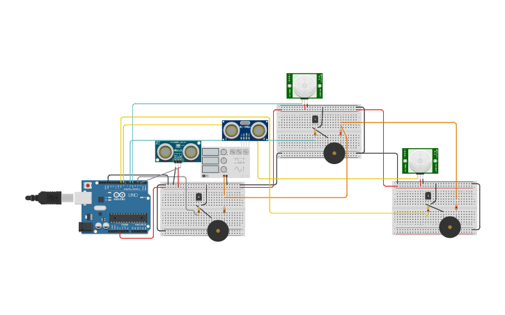 Circuit design Proyecto - Tinkercad