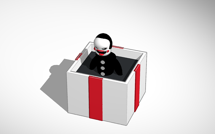 3D design FNAF II - Tinkercad