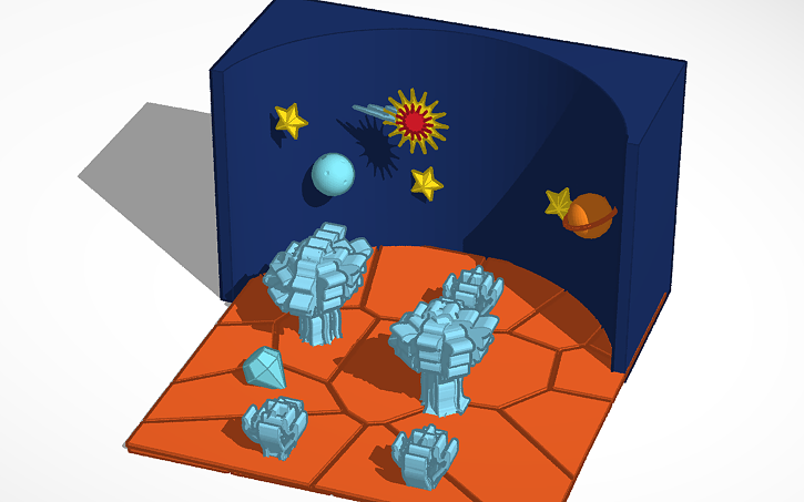 3D design space - Tinkercad