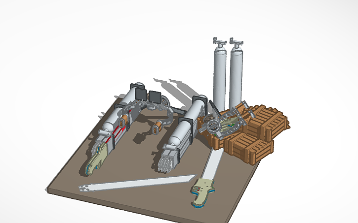 3D design Omni-directional Mobility gear (ODM) | Tinkercad