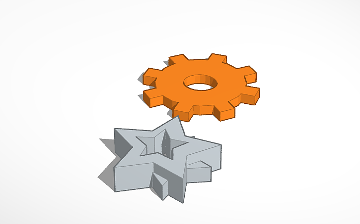 3D design Gears - Tinkercad