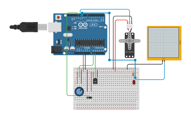 Circuit design Activity 3: Sensors Actuators with Arduino | Tinkercad