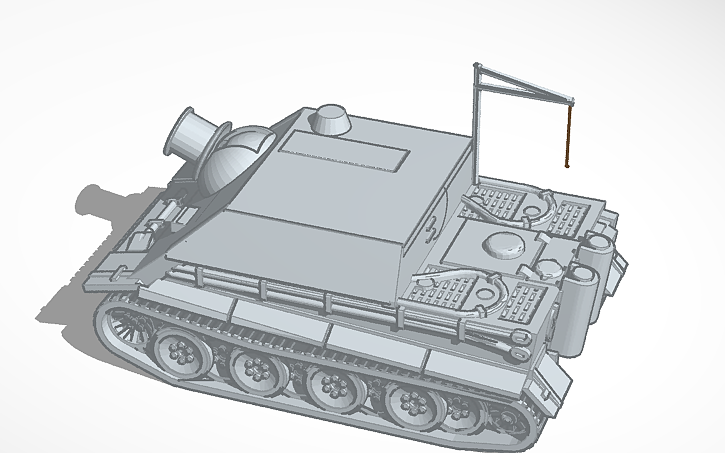 3D design sturmtiger | Tinkercad