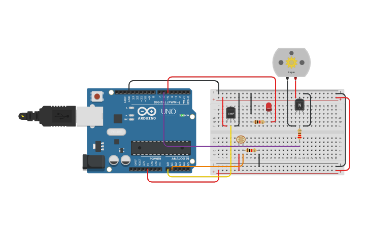 Circuit design Book 2 Example 16 - Tinkercad