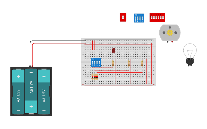 Circuit design Ejemplo_Clase | Tinkercad