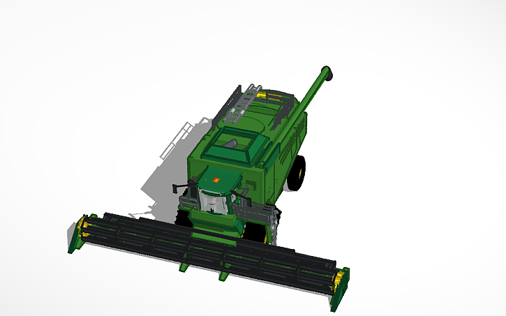 3D design JOHN DEERE X9 1100 - Tinkercad