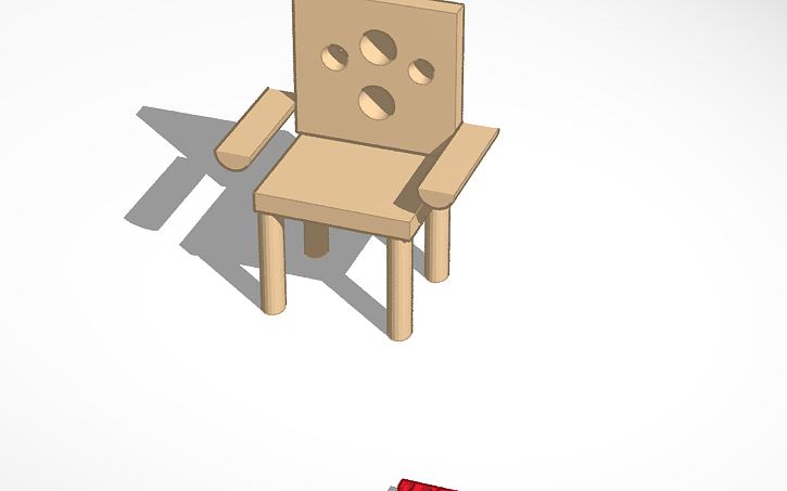 3D design Chair | Tinkercad