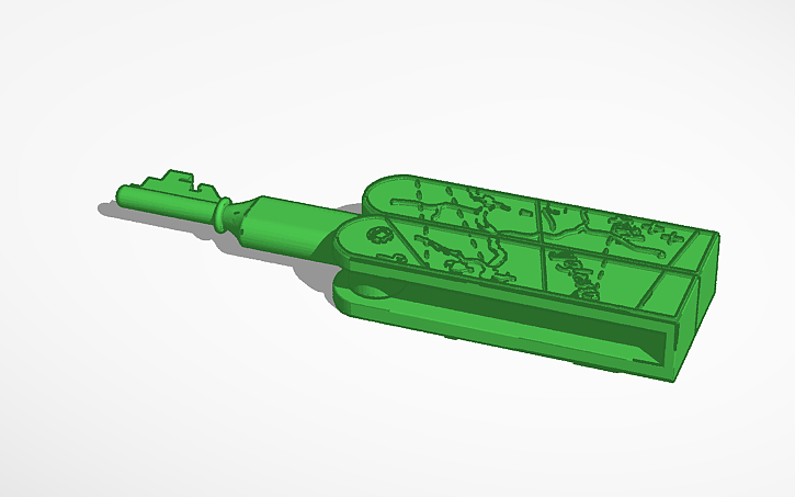 3D design Map Key Grimm - Tinkercad