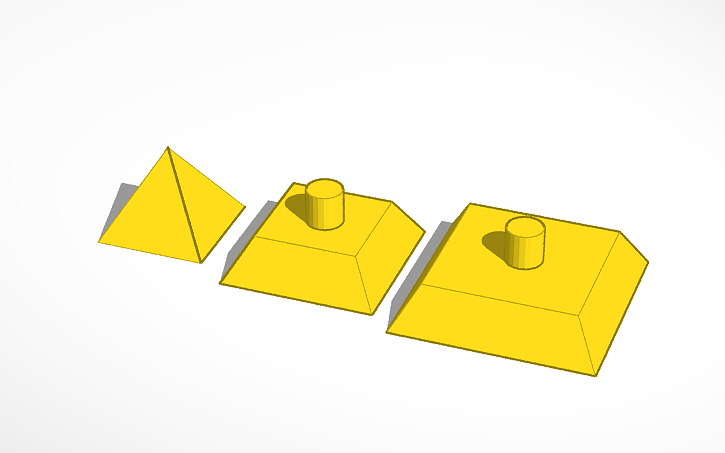 3D design Connector Pyramid | Tinkercad